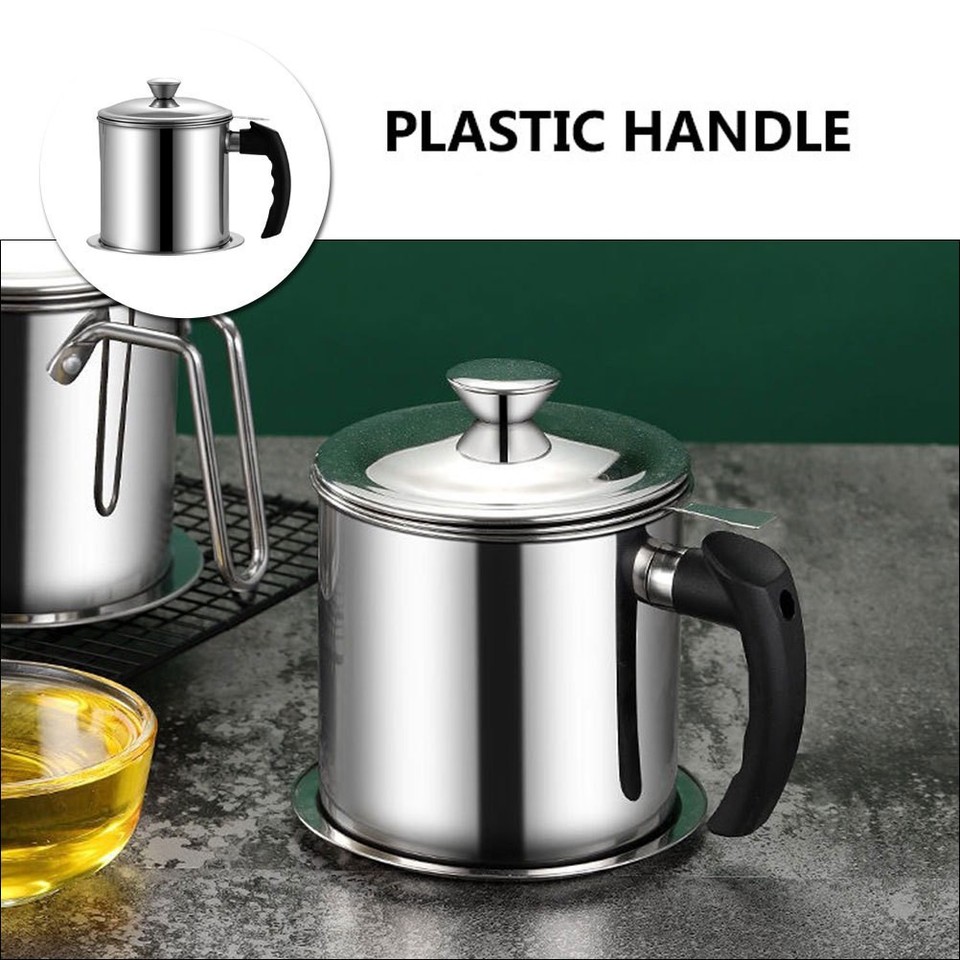 1Pc Oil Storage Container Oil Filter Holder Oil Bottle for Kitchen ...