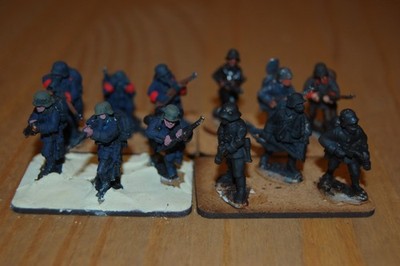 28mm ww1/VBCW Uniformed Militia Unit 1- mainly Great War Miniatures 12 ...