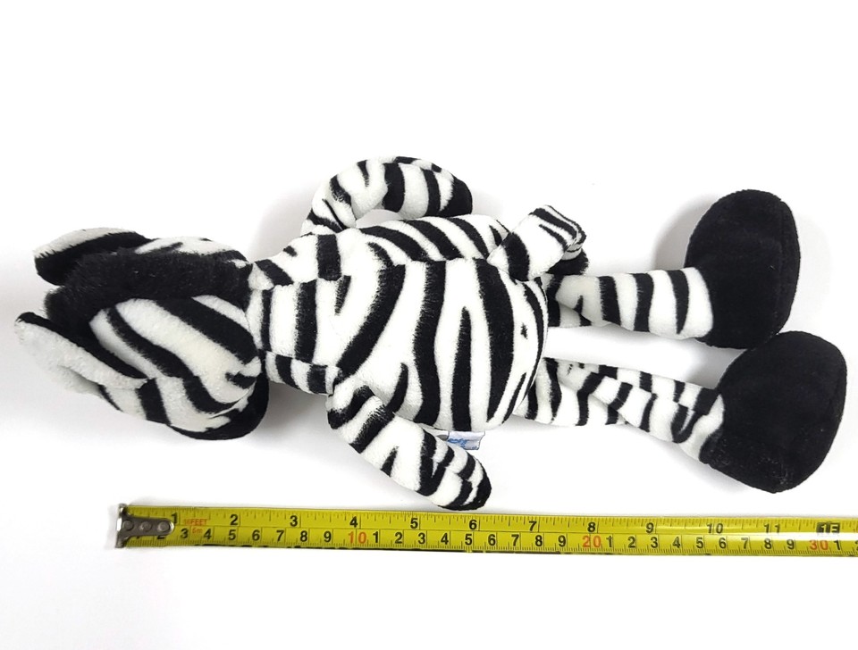 Nici Zebra Beanie 35cm Plush Soft Toy BC166 | eBay