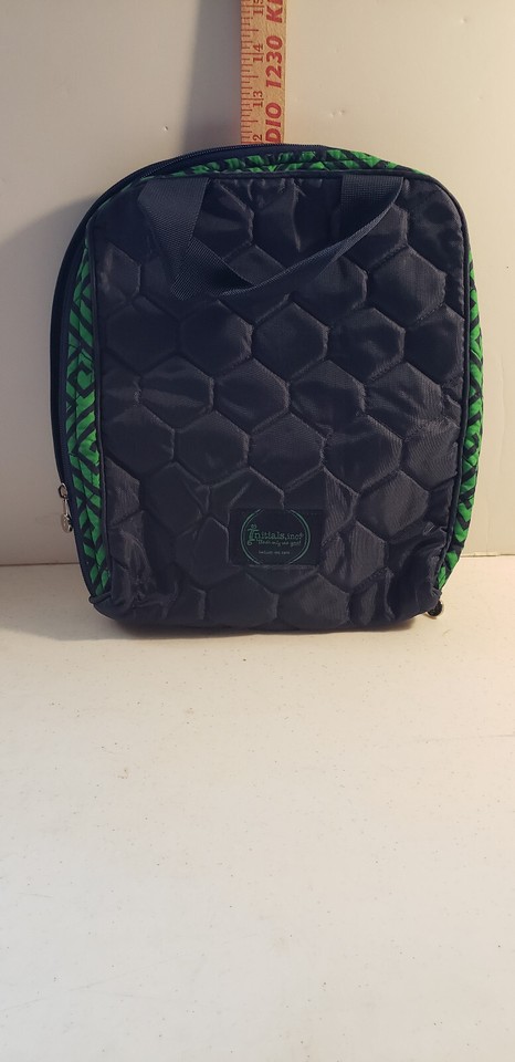 Initials Inc. brand Quilted Tote Bag Purple, Green, Initial L | eBay