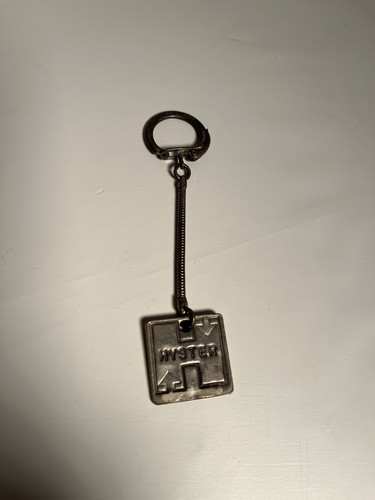 Vntg Hyster Keychain Heavy Equipment Metal HTF Zipper Pull Fob ...