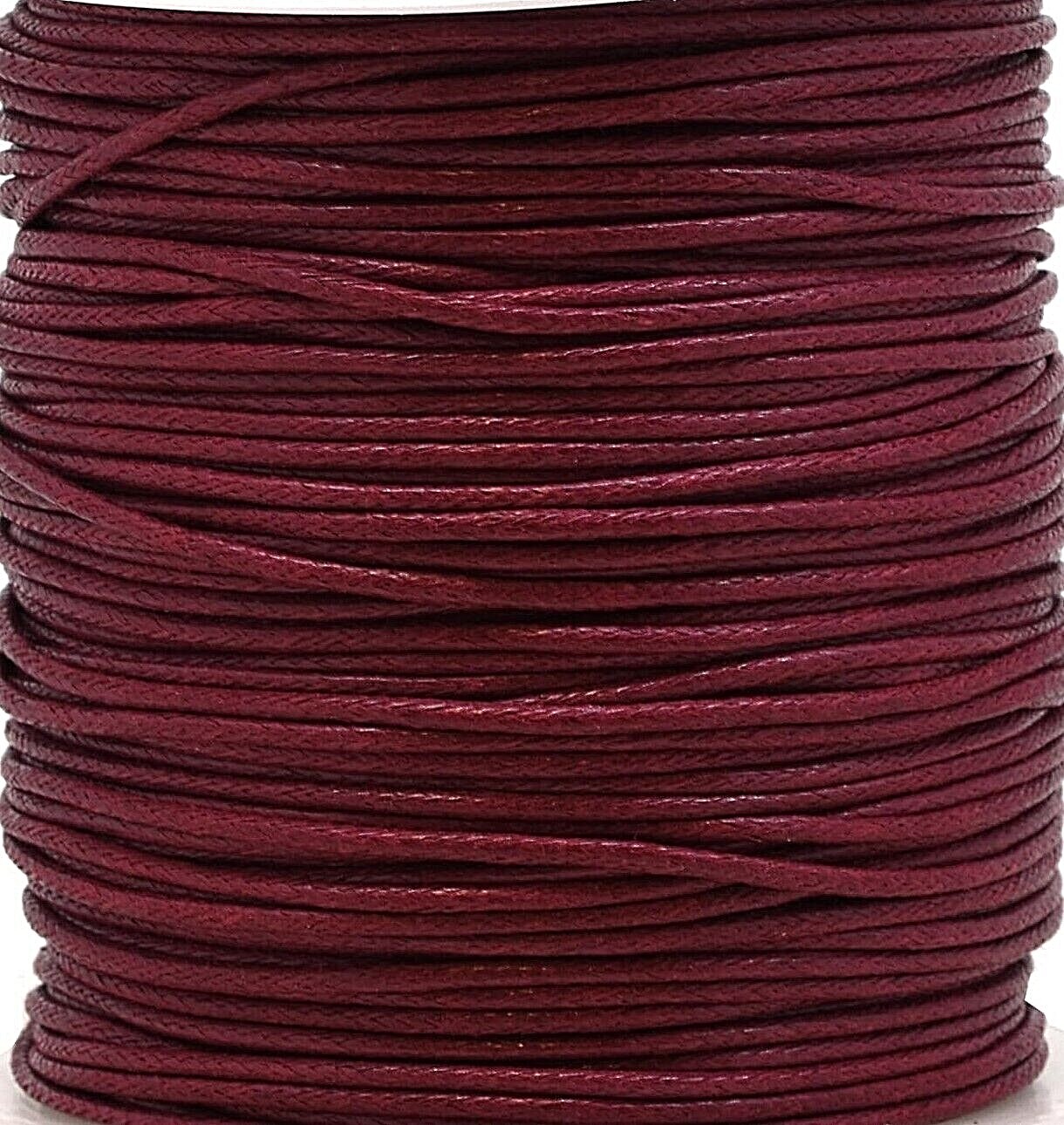 2mm Waxed Cotton Cord Jewelry Beading Macrame Knotting String Cording ...