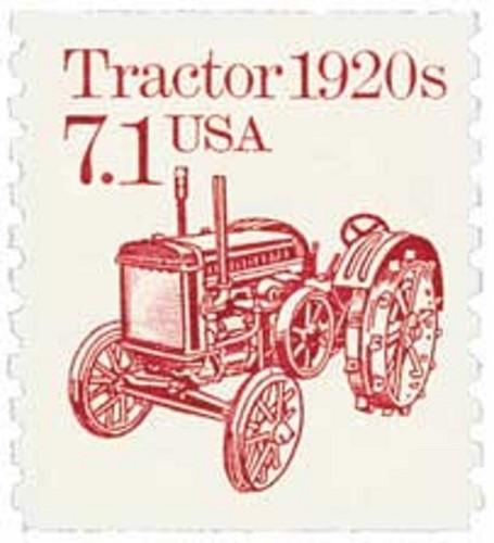 1987 Tractor 1920s 7.1 cents US Postage Stamp Scott #2127 MINT | eBay