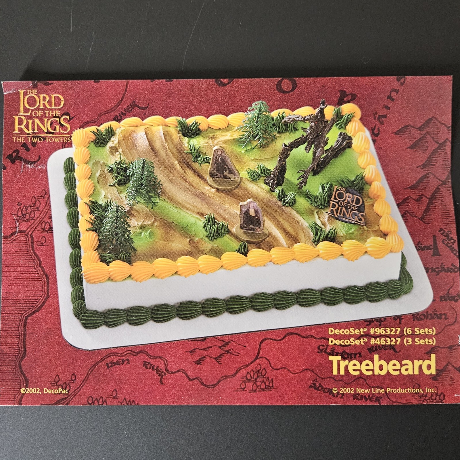 DecoPac Lord of the Rings Treebeard Merry & Pip Cake Toppers 2002 NEW ...