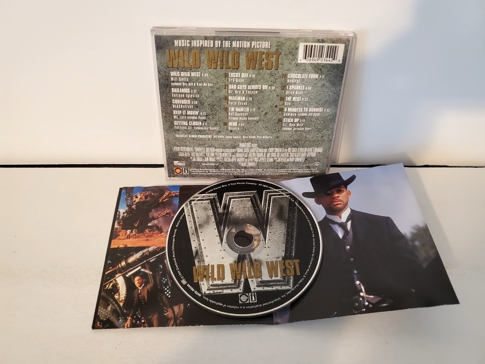"Wild Wild West" soundtrack CD, (1999), feat: Eminem, Will Smith, Dr ...