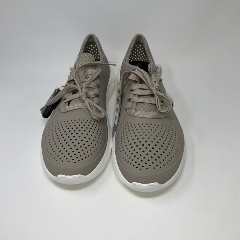 CROCS LiteRide Pacer By Crocs Comfort Shoes - Tan - 204967 - Size: 13 ...