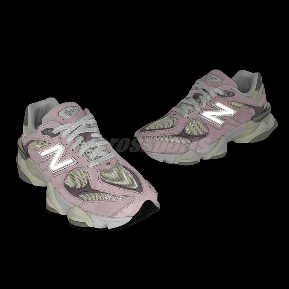 New Balance 9060 NB Rose Sugar Ice Wine Men Unisex Casual Shoes ...