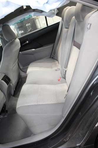 2014 TOYOTA CAMRY Gray Back (Rear Seat Assembly) OEM Second Row Cloth ...
