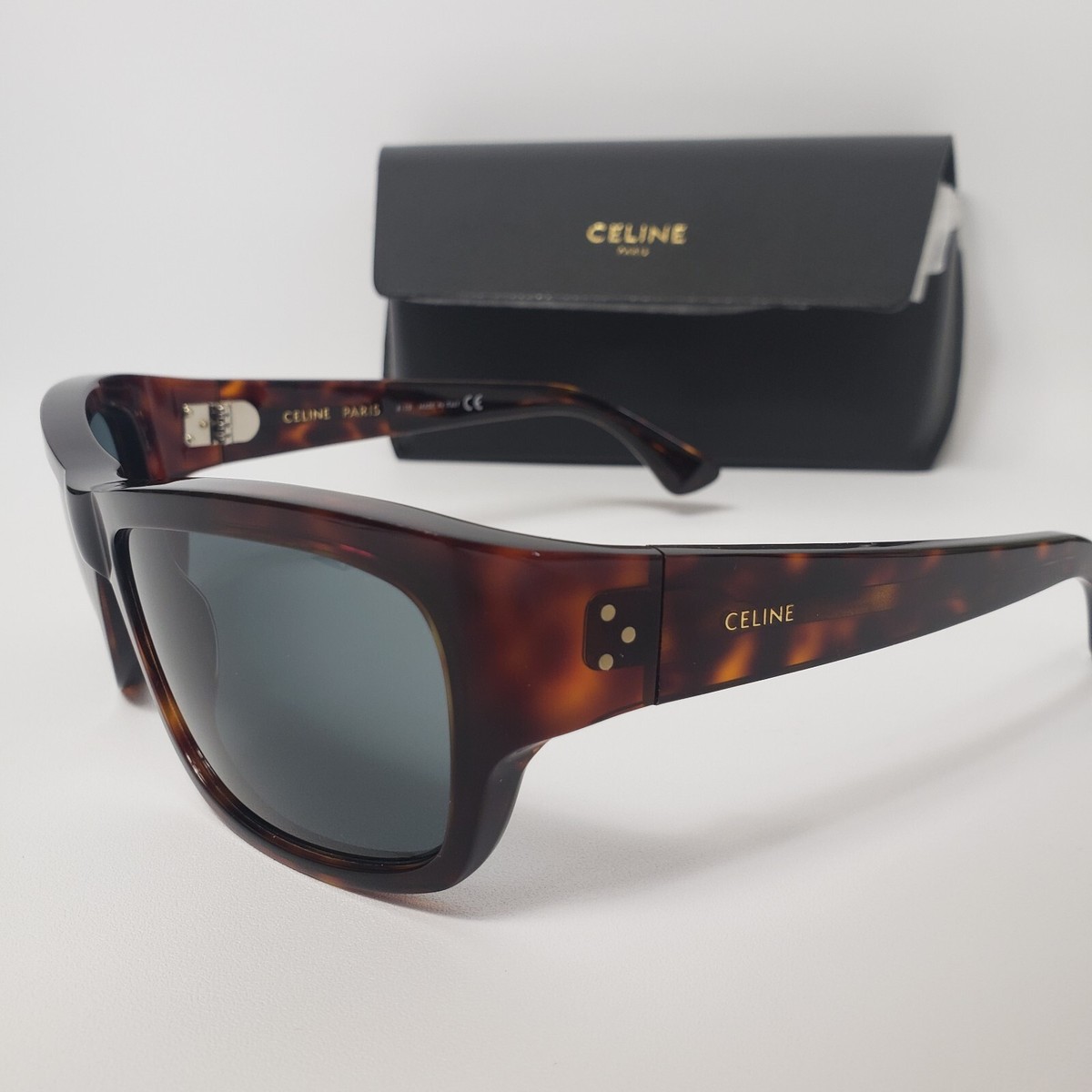 AUTHENTIC CELINE CL40079I 01A SUNGLASSES New With Tag 56-20 AUTHENTIC CELINE CL40079I 01A SUNGLASSES New With Tag 56-20