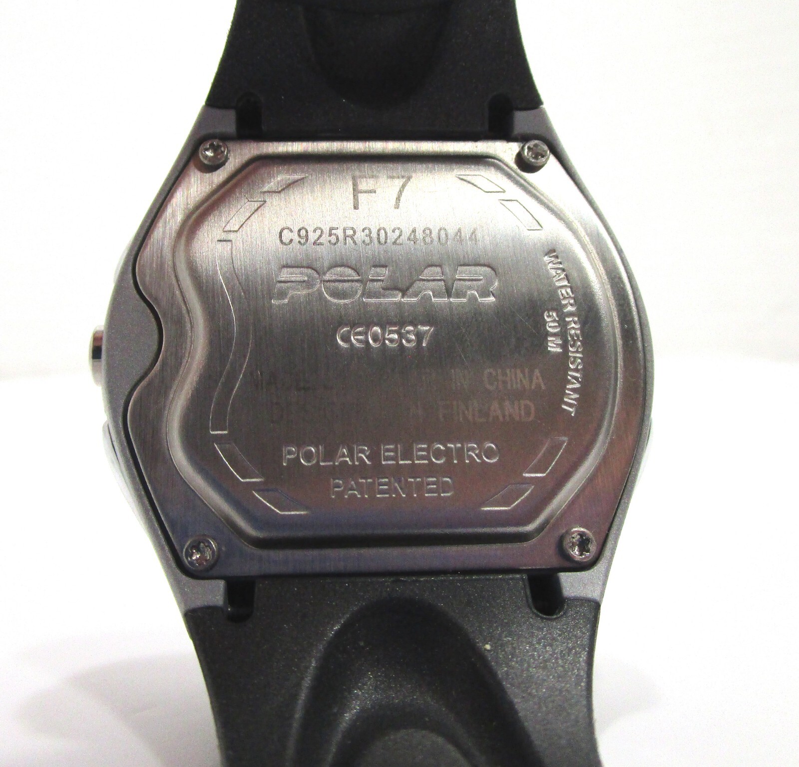 POLAR F7 Heart Rate Monitor Watch Black C925R | eBay