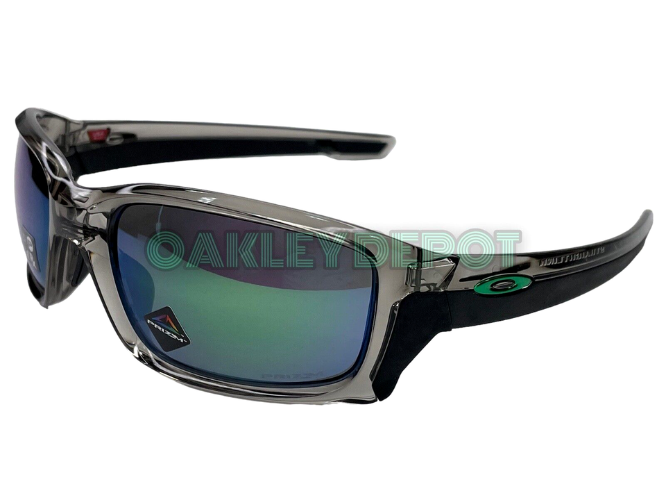 🕶️ OAKLEY STRAIGHTLINK 009331 GREY INK/PRIZM JADE SUNGLASSES (176) | eBay