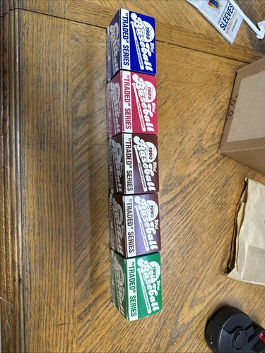 5 PIECE LOT 1988-89-(2)90-91 SEALED TOPPS TRADED SETS *SEE PHOTOS* | eBay