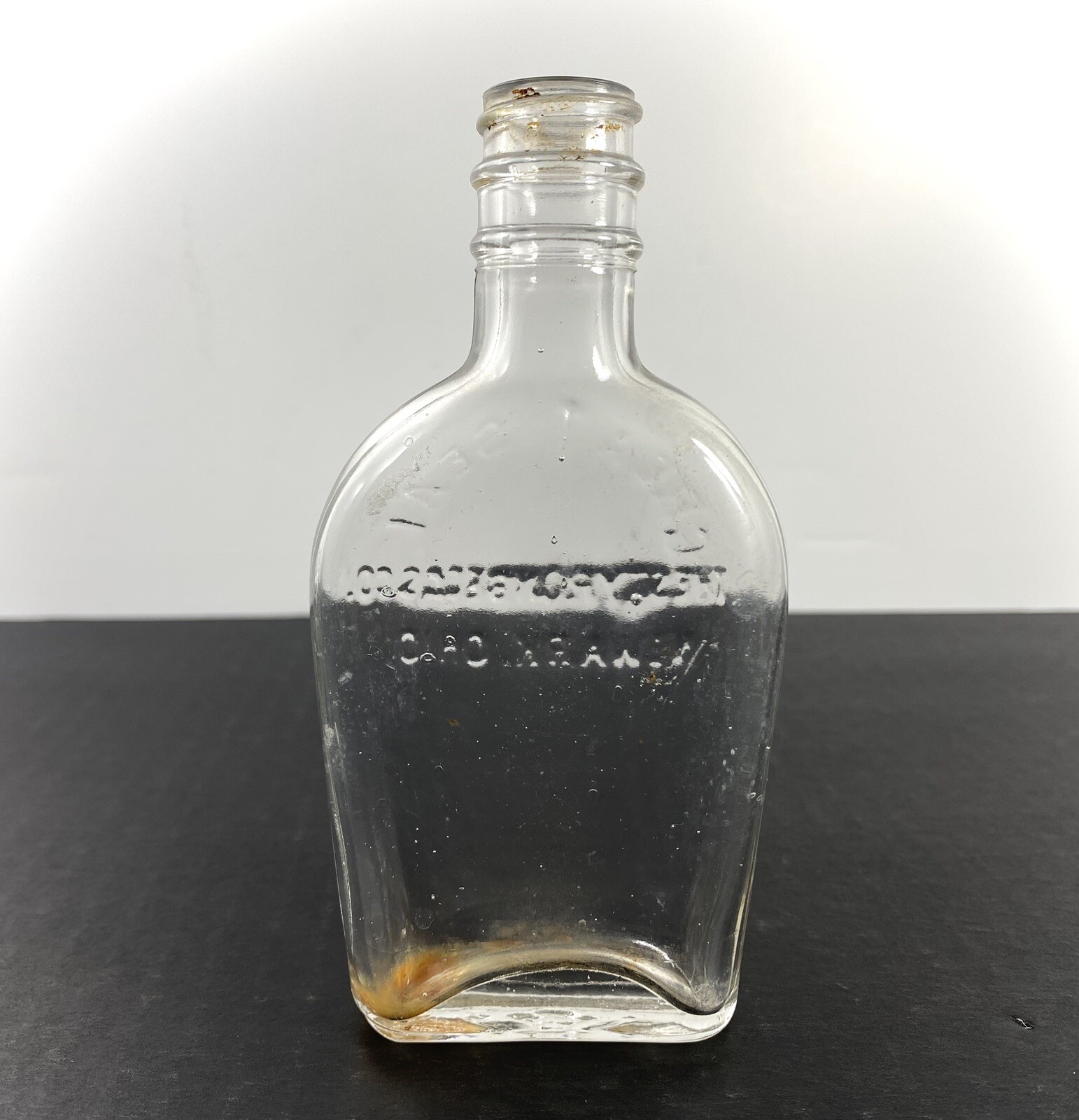 Vintage Great Seal Styron Beggs Co., Newark OH, whiskey Bottle 1/4 Pint ...