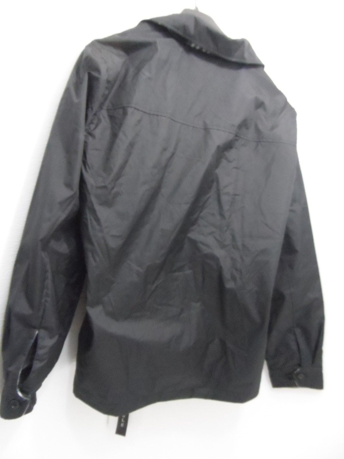 VICTORY RUGGED WEAR Black Polyester/Plaid Reversible Jacket Men's -Size ...