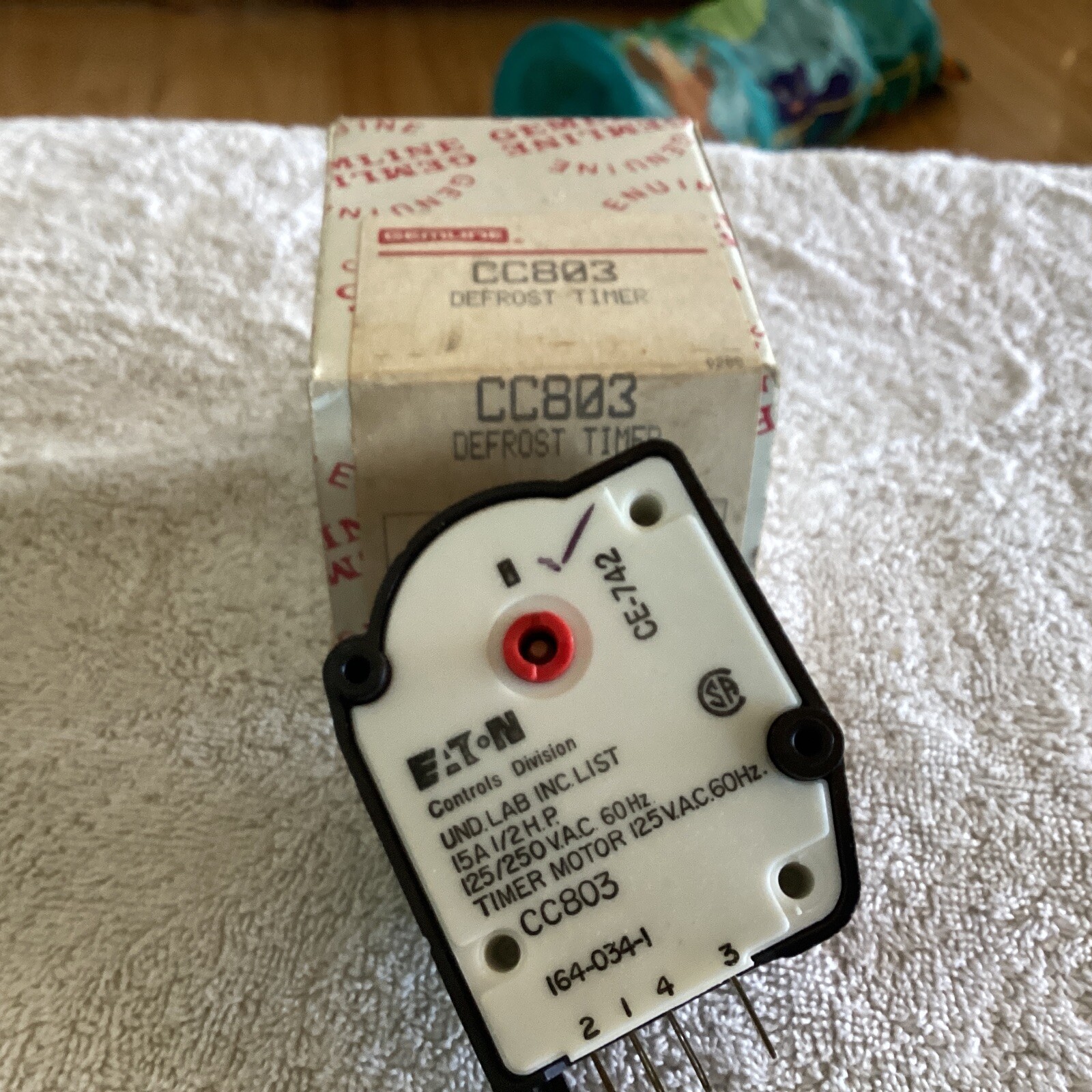 Genuine OEM GEMLINE DEFROST TIMER CC803 | eBay
