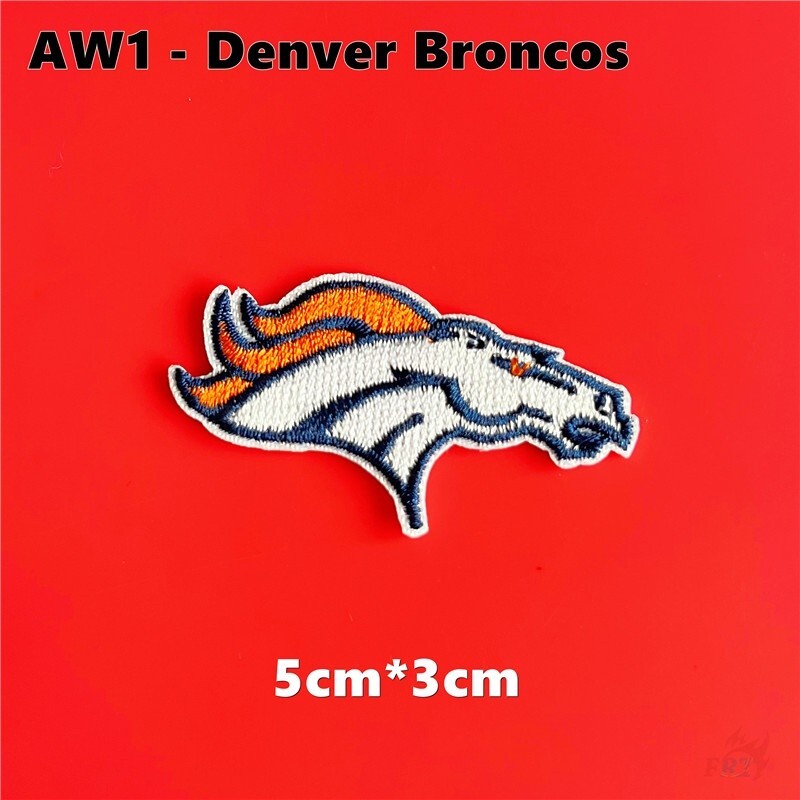 6Pcs Denver Broncos Iron on NFL American Football Patch | eBay