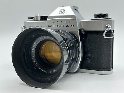 Asahi Pentax Spotmatic F SPF 35mm Film Camera Super Tacmar F Asahi Pentax Spotmatic F SPF 35mm Film Camera Super Tacmar F