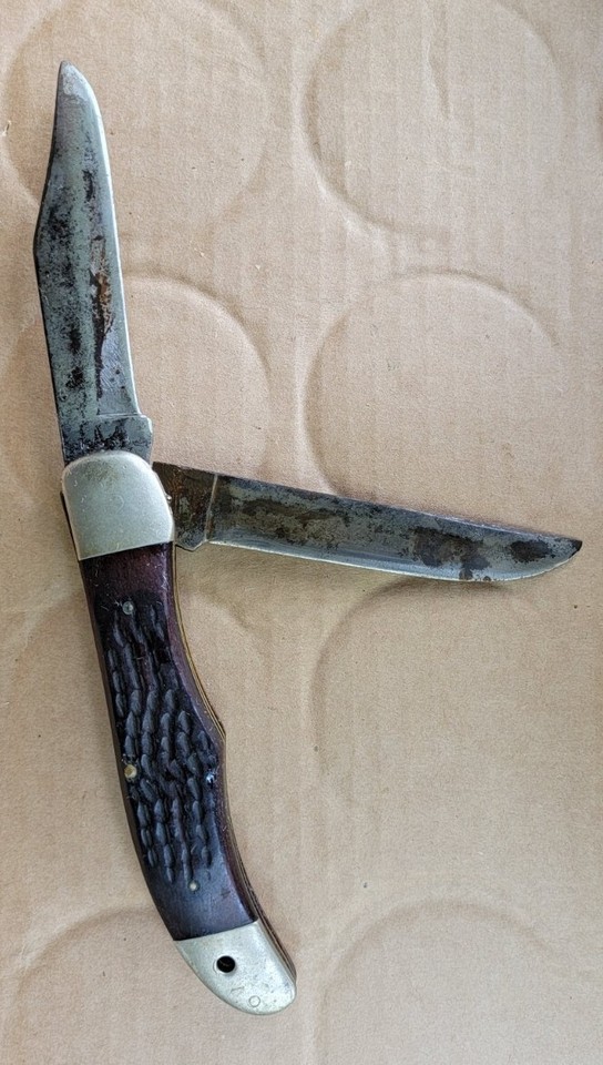 Vintage Case XX Folding Pocket Knife Key Chain Hole | eBay