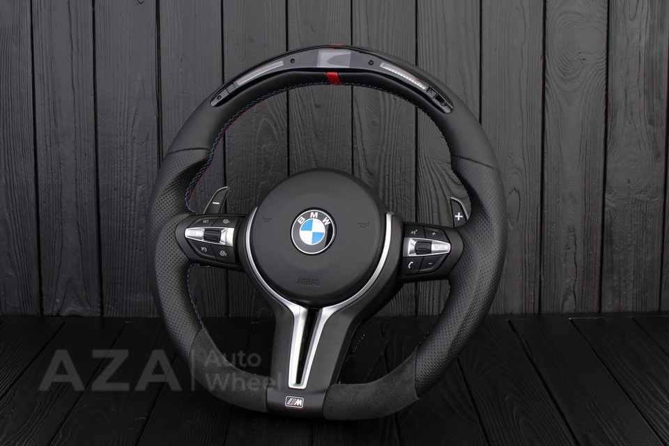 BMW M PERFORMANCE LED STEERING WHEEL M2 M235i 335i 435i M3 M4 X5M F30 ...