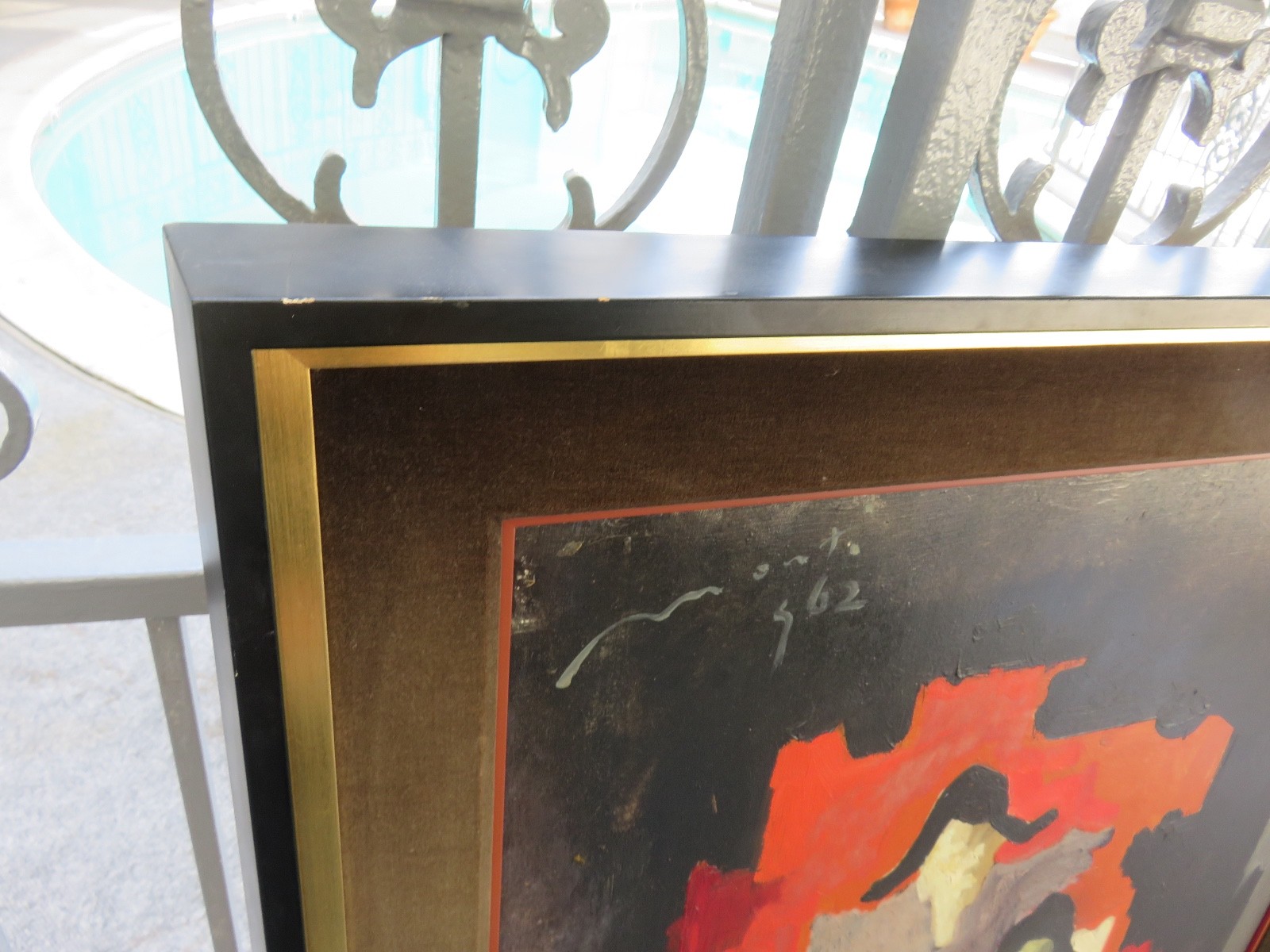 Cesarino Monti Gli Arlecchini Italian Artist Original Oil Painting ...