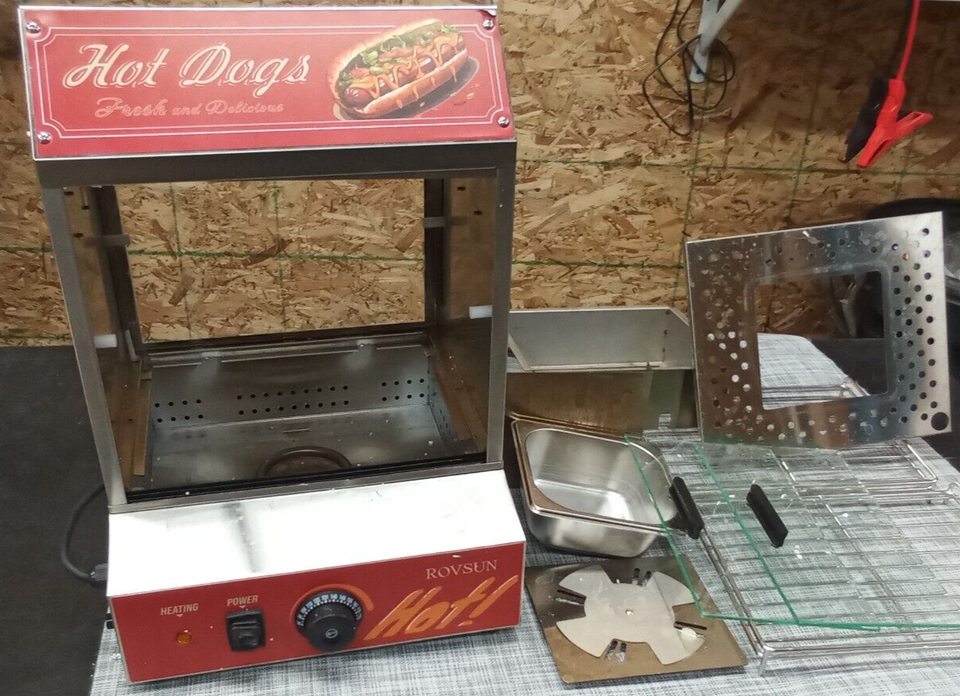 Commercial Hot Dog Steamer Machine/Hot Dog Machine with Bun Bread ...
