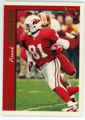 football 1997 Topps Frank Sanders Card #53 | eBay