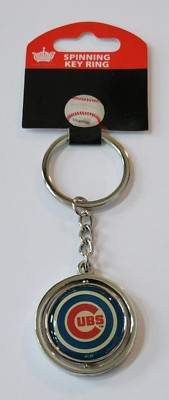 MLB CHICAGO CUBS SPINNING SILVER KEY RING by AMINCO | eBay
