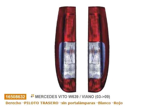 6398200264 Pilot Rear Right / 16508632/2747559 For MERCEDES-BENZ Vito ...