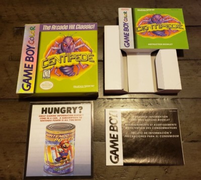 ** Centipede (Nintendo Game Boy Color, 1998) ** Majesco RARE ...