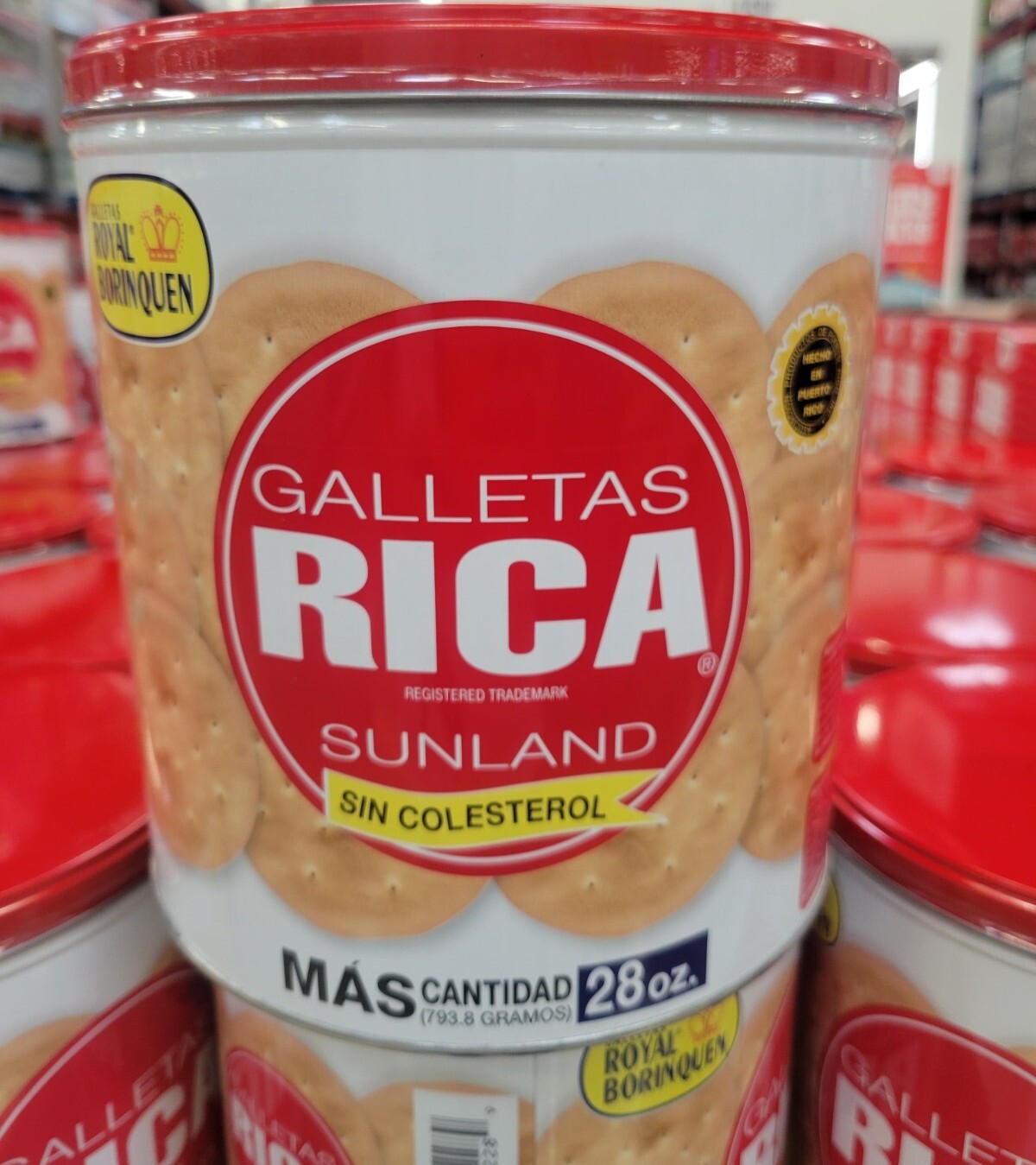 ROYAL BORINQUEN GALLETAS RICA RICH COOKIES PACK 28 OZ. PUERTO RICO ...
