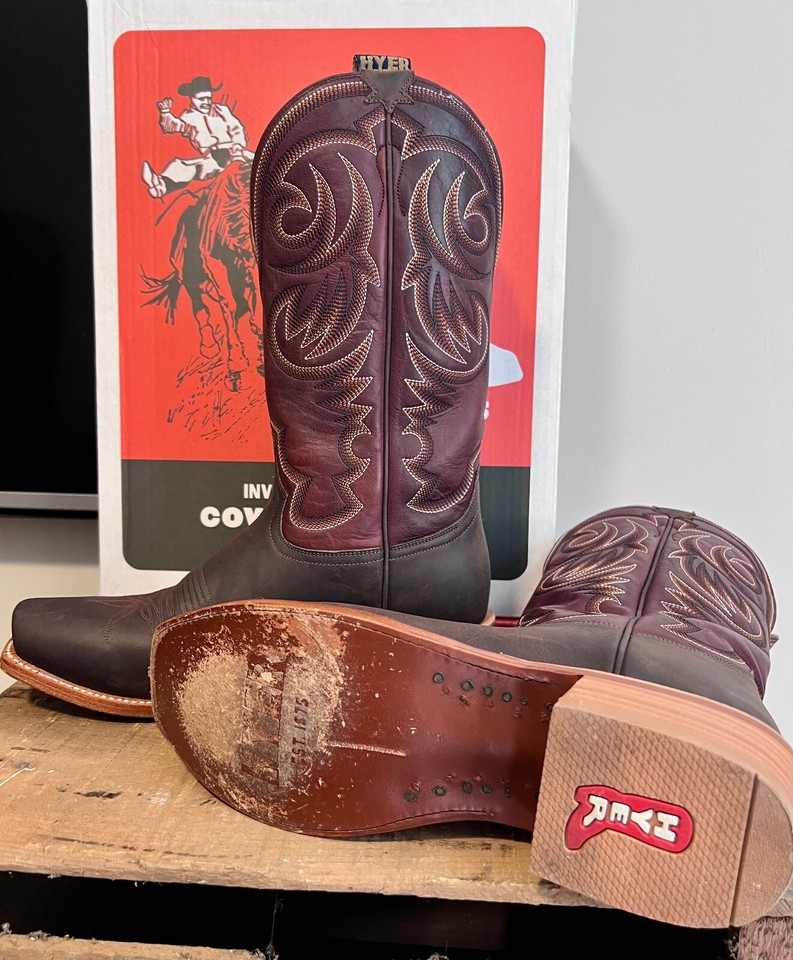 Hyer Boots Hays 11.5D Cowboy Western | eBay