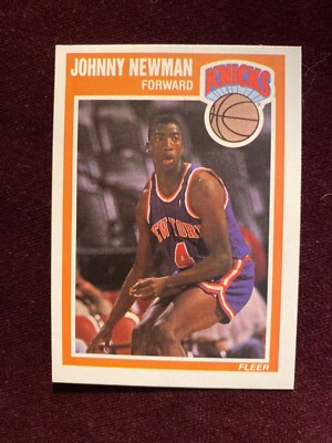 1989-90 Fleer #102 Knicks Johnny Newman Basketball Card | eBay