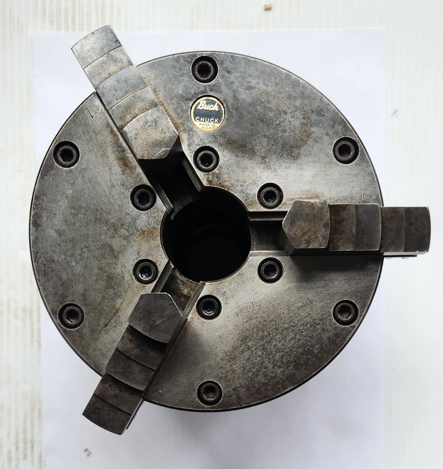 BUCK 6" THREE JAW LATHE CHUCK 3634 | eBay