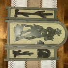 Set of 2 Wooden Window Shutters Western Cowboy Horse Cactus Saloon ...