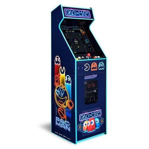 Arcade1Up Pac-Man Neon Deluxe Arcade Machine | eBay