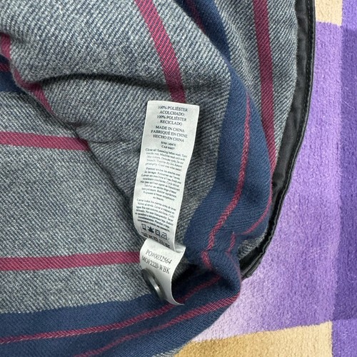 Faherty Blanket Lined CPO Mens Size L Shacket Utility Button Up | eBay