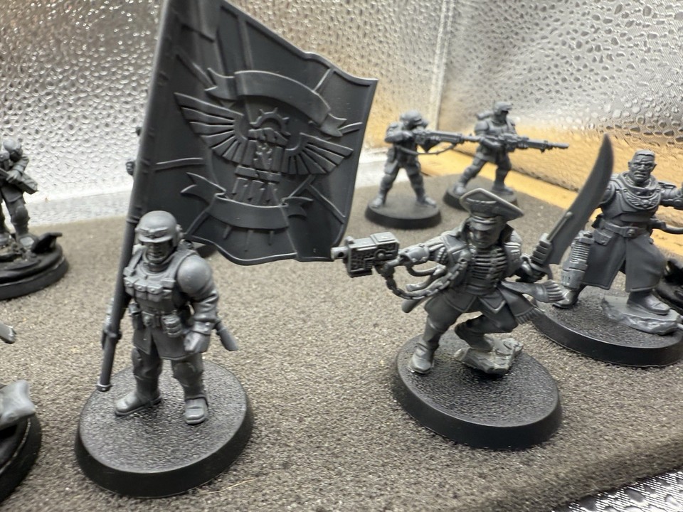 Warhammer 40k Astra Militarum Mixed Lot Of 10x Cadian Miniatures ...