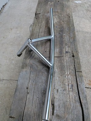 Vintage 80s Mountain Bike Bull Moose Handlebars 21.1mm Wide Cro-Mo | eBay