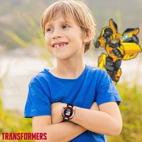 Transformers LCD Digital Watch for Kids - Iconic Autobot Design ...