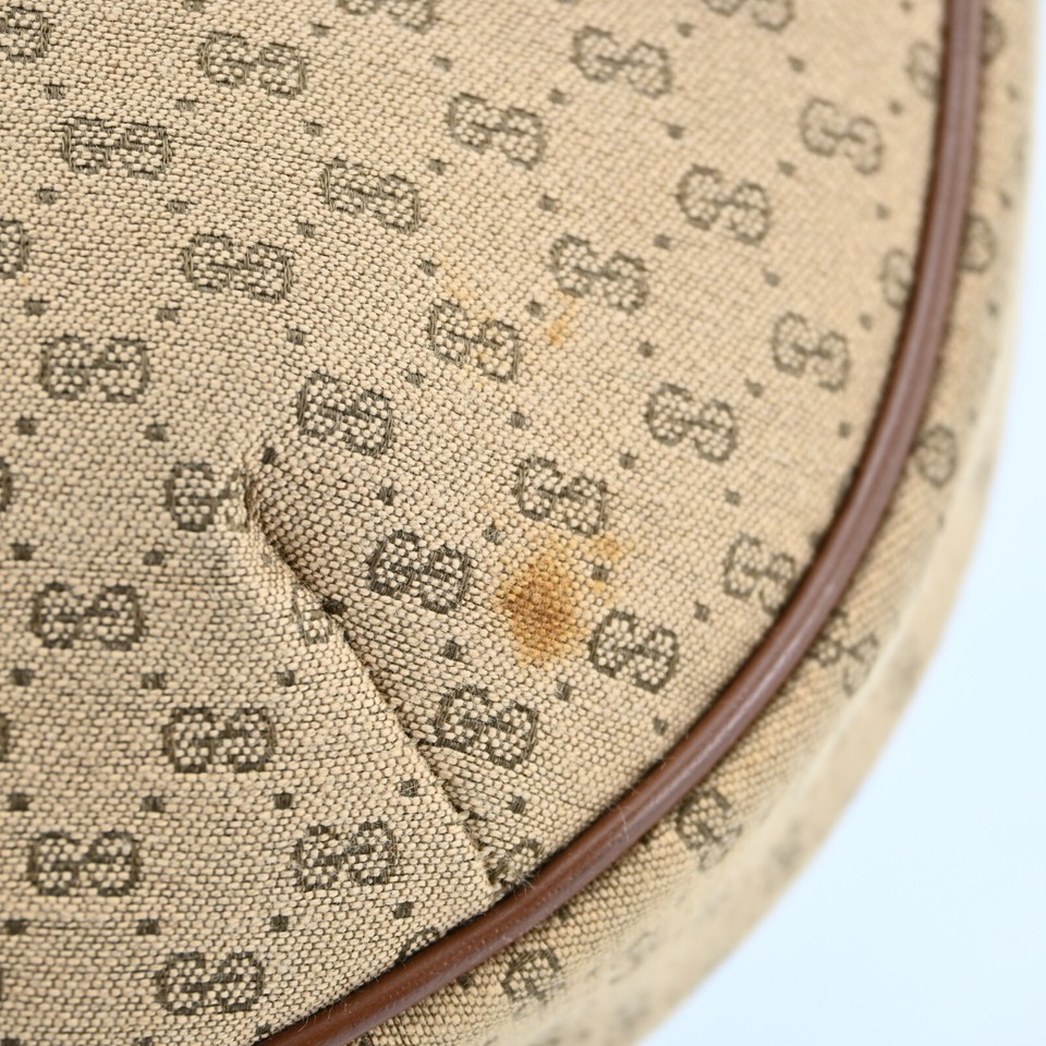 Gucci Micro GG Shoulder Bags Drawstring PVC Leather Italy B1789T602 | eBay