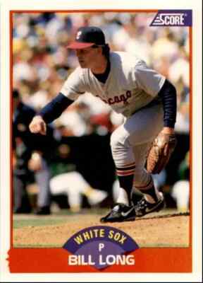 1989 Score #351 Bill Long Pitcher Chicago White Sox FREE shipping | eBay