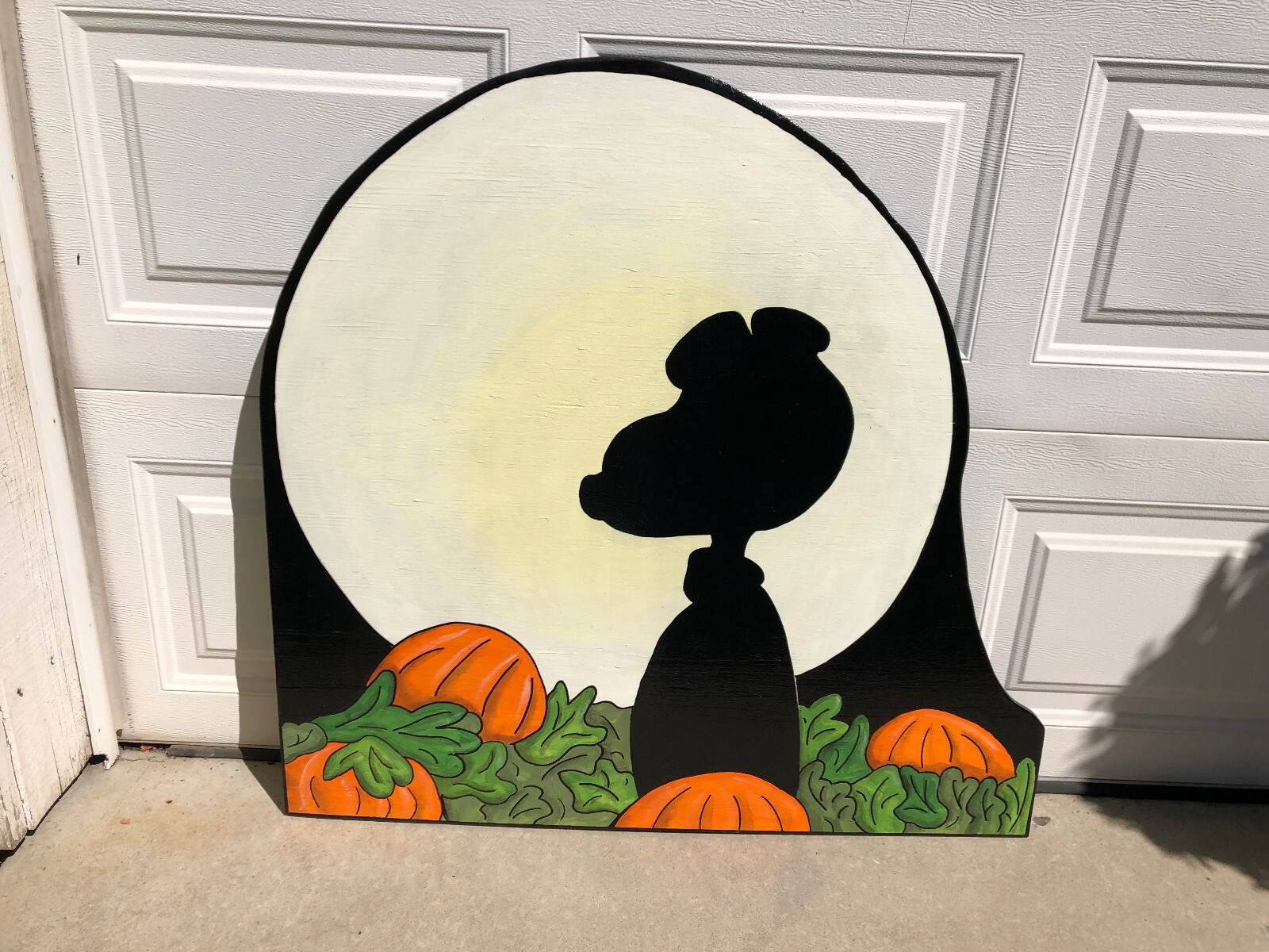 LINUS & SALLY SET ~ PEANUTS Great Pumpkin ~ HALLOWEEN LAWN ART ~ YARD ...