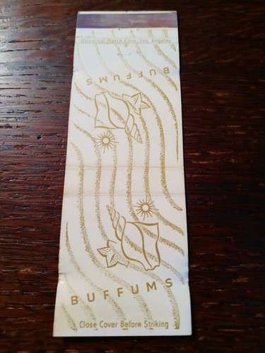 Vintage Matchcover: Buffums Stores, Santa Ana & Long Beach, CA | eBay