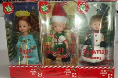 Vintage Kelly Club Doll Christmas Set of Three ~ 2001 ~ Brand New RARE ...