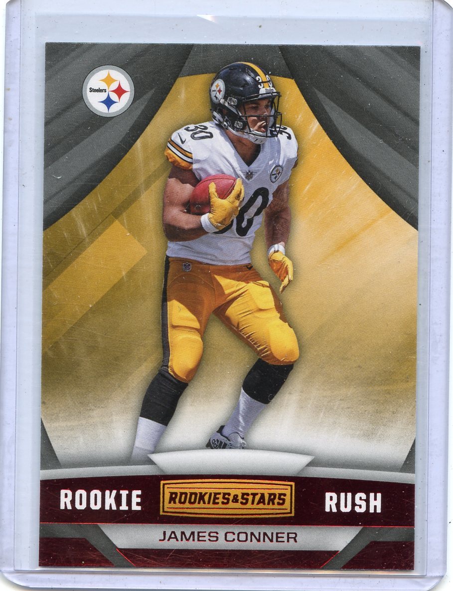 2017 ROOKIES & STARS #8 JAMES CONNER ROOKIE CARD RC, PITTSBURGH ...