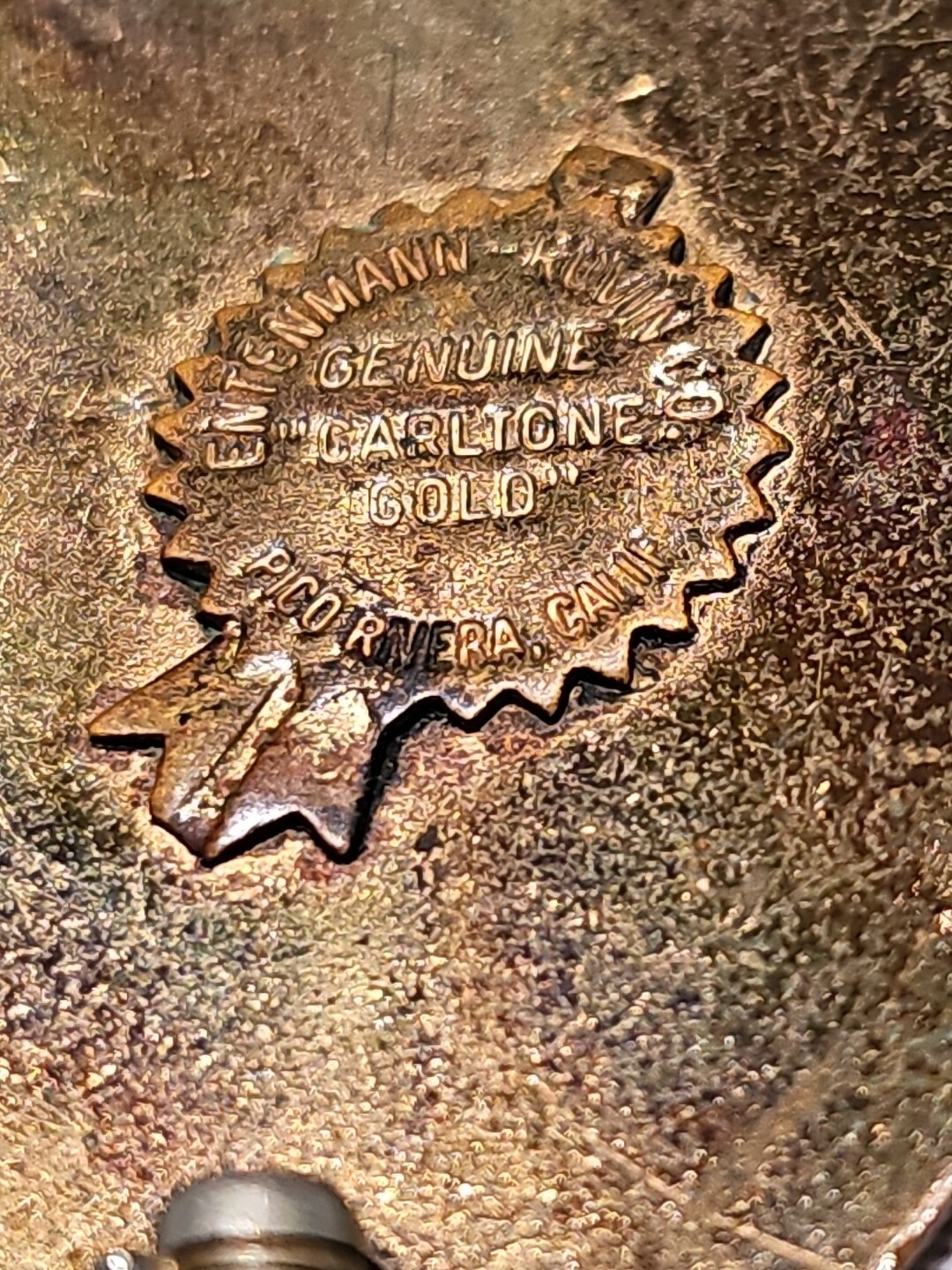 VINTAGE Rare Pico Rivera FIRE DEPOT captain BADGE, ENTENMANN ROVIN CO ...