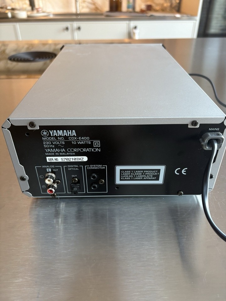 YAMAHA CDX-E400 CD PLAYER SILVER HIfi System Separate - Silver | eBay UK