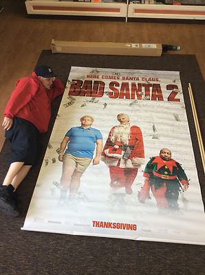 Bad Santa 2 Large 5X8' Feet Vinyl Movie Poster Banner | eBay