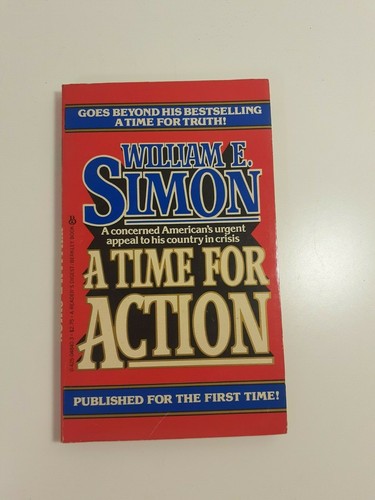 a time For Action by William e. simon 1980 paperback 9780425048405 | eBay