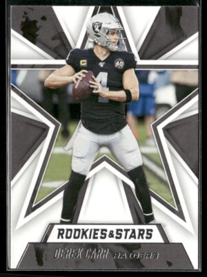 2020 Rookies & Stars Derek Carr #43 Las Vegas Raiders | eBay